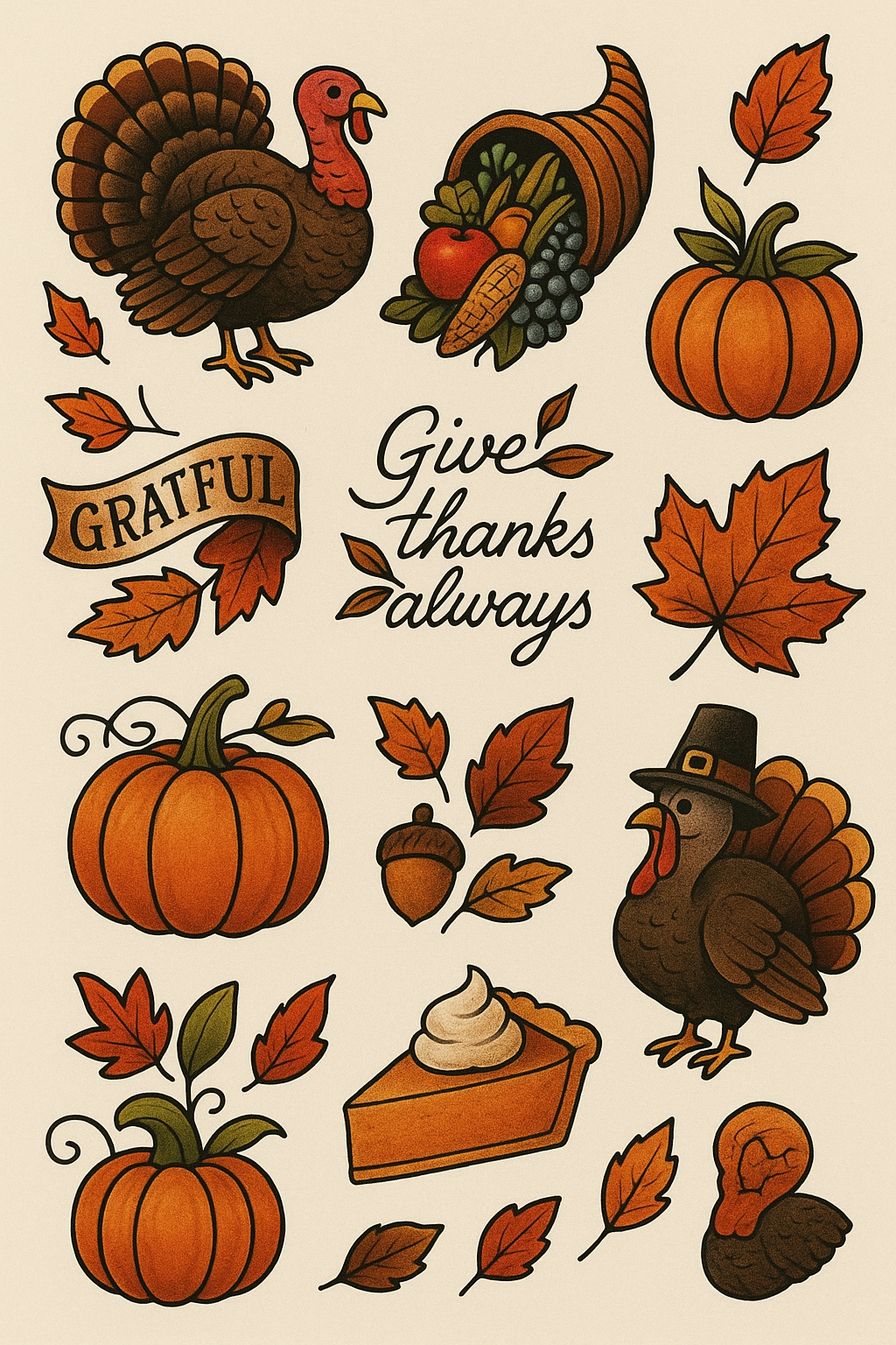 Thanksgiving Tattoos: Symbolism, Ideas, and Inspiration for the Season ...